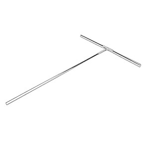 Hemoton Crepe Spatula T Shape Stainless Steel Crepe Maker Batter Spreaders Kitchen Crepe Batter Spreading Tool for Bakery Kitchen- Size S (Silver) Crepe Spreader