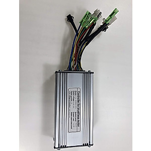 NBPower 36V/48V 500W 22A Brushless DC Motor Controller Ebike Controller +KT-LCD8H Color Display One Set，Used for 500W Ebike Kit.