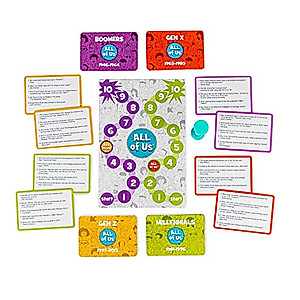 WHAT DO YOU MEME? All of Us - The Family Trivia Game for All Generations - Gen Z, Gen Y, Gen X & Baby Boomers