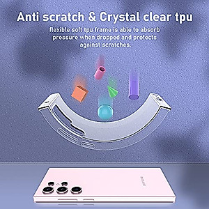 bokoo Crystal Clear Samsung Galaxy S23 Ultra Case.Soft Slim Fit Transparent Plastic TPU Protective Silicone Cover Phone Cases for Samsung Galaxy S23 Ultra [Slim Thin & Comfort Grip] [Shockproof]