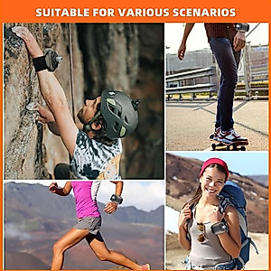 MUSKULO MONSTRO Sports Wrist Water Bottle, Hands Free Wearable Bottle, Leak Proof Silicone 7 Oz (200ml) Portable Bottle for Running Cycling Climbing Jogging and Gym Outdoor Activity (Black)