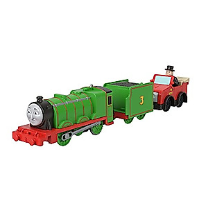 Thomas & Friends Henry with Winston and Sir Topham Hatt, motorized toy train for preschool kids 3 years and older