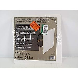 Everbil Access Panel Adjustable Spring Loaded 14" X 14"