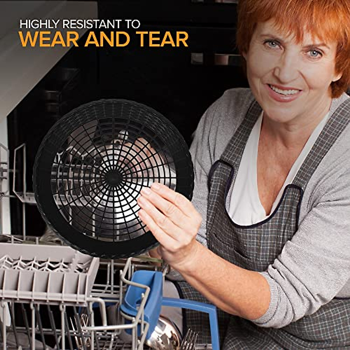 Stock Your Home 9” Paper Plate Holder in Black (12 Count) - Paper Plate Holders Plastic Heavy Duty - Plastic Paper Plate Holder - Woven Paper Plate Holder - Paper Plate Holders Reusable