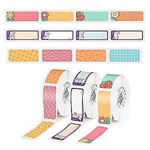 HPRT Label Maker Machine with 4 Tapes, H11 Bluetooth Cute Label Makers, Compatible with Android iOS Waterproof Multiple Templates for Home Organization Office Labeling Inkless