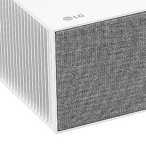 LG HU85LA HDR XPR 4K UHD Ultra-Short Throw Laser DLP Home Theater Projector, White Bundle with 2X RF400 Wireless Home Theater Headphones (Black) and 2X Deco Gear 6FT Universal 4K HDMI 2.0 Cable