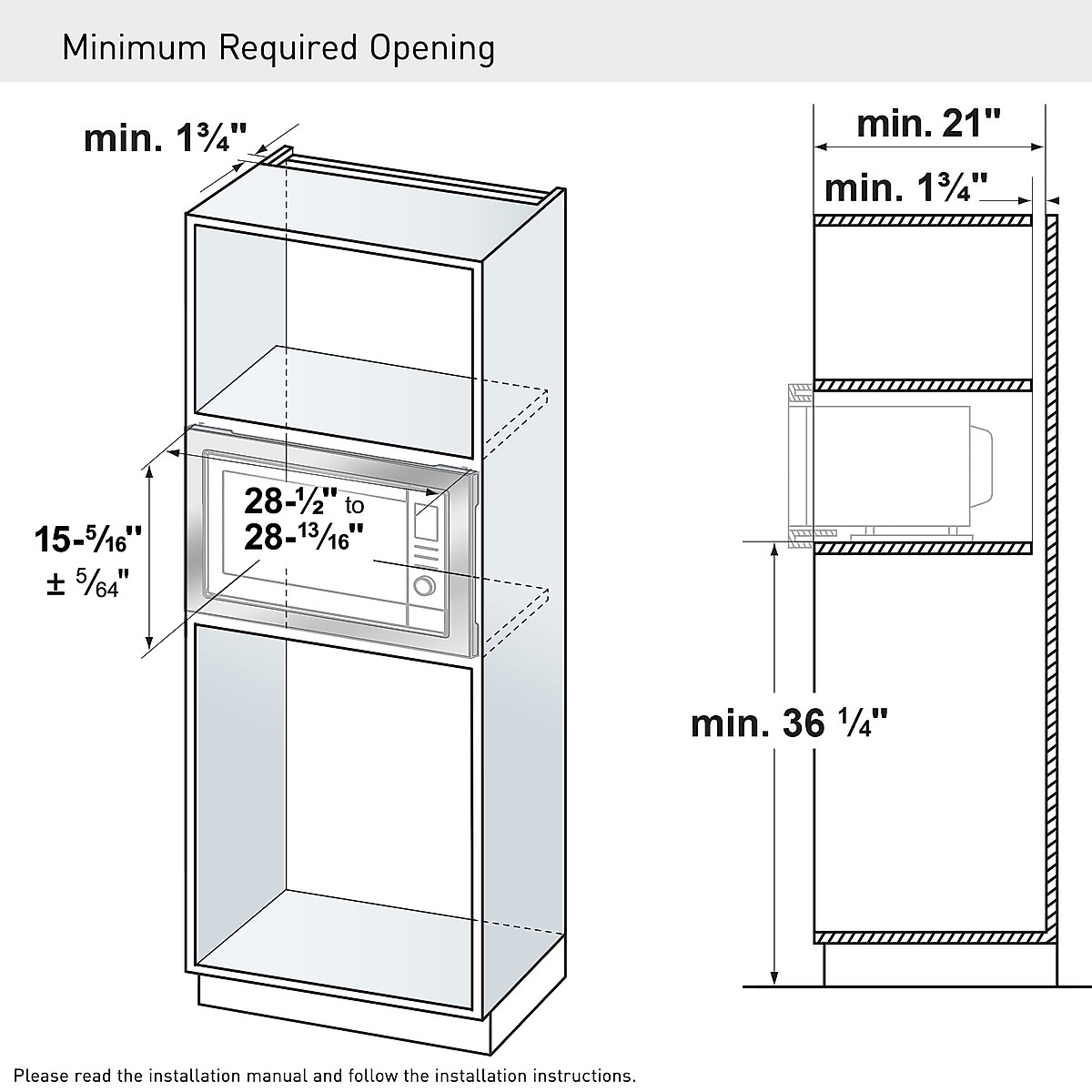 Panasonic NN-TK73LSS 30-inch Trim Kit for 1.6 cu ft Microwave Ovens, Stainless Steel