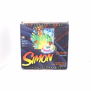 1994 Vintage Simon Electronic Game (Clear Body; Full Size)