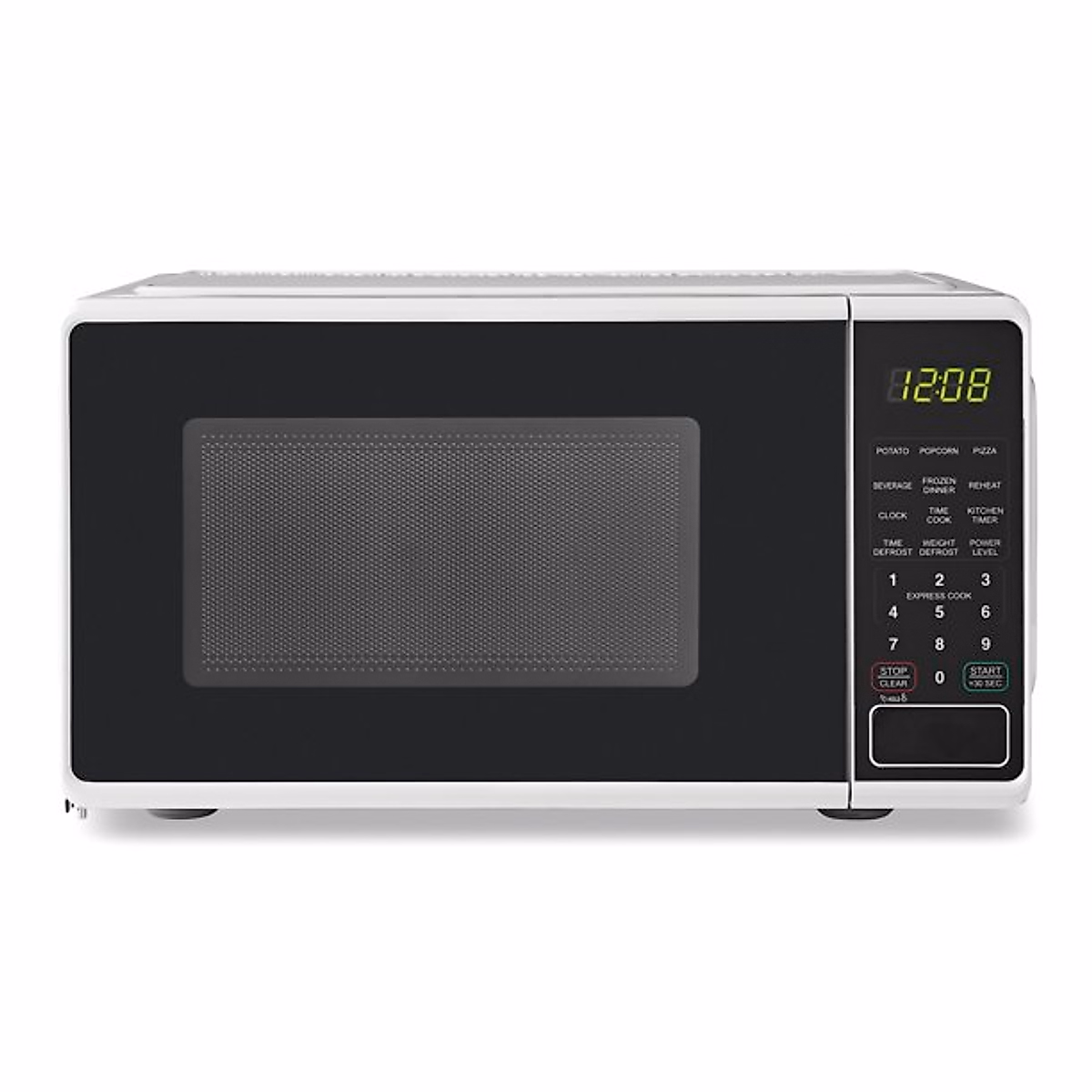 MAORUIYUN 0.7 Cu ft Capacity Countertop Microwave Oven, White