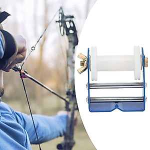 VGEBY Archery Maintenance Accessories, Archery Bow String Cable Winder Universal Portable Archery Bowstring Serving Winding Tool Suitable for Compound Bows