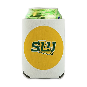 Southeastern Louisiana University Secondary Logo Can Cooler - Drink Sleeve Hugger Collapsible Insulator - Beverage Insulated Holder