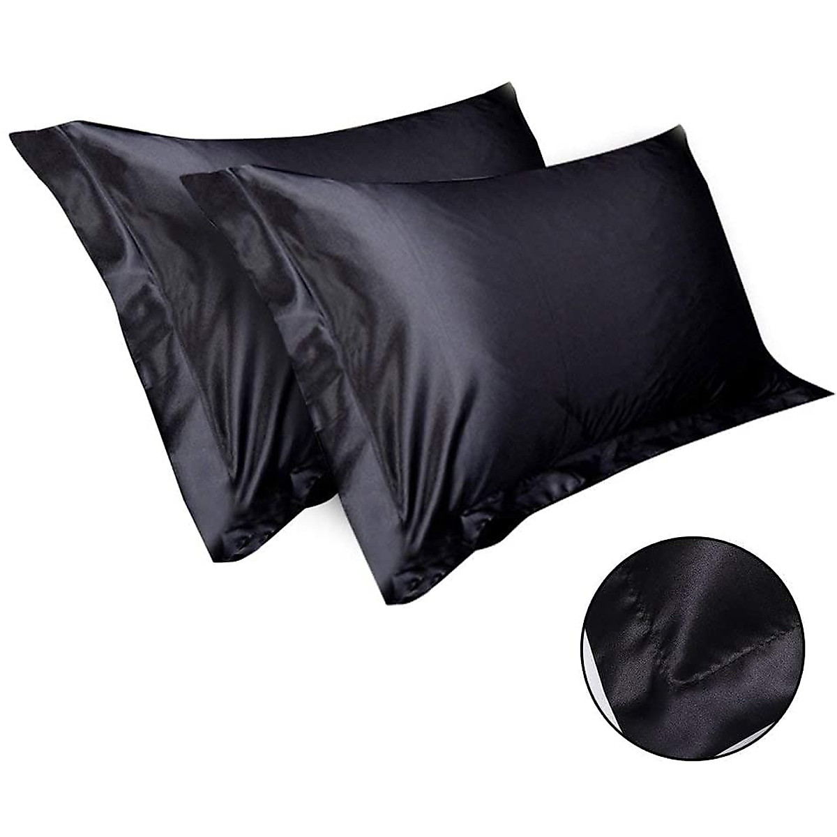 RJ BEDDING, California King Size(96"X102") Duvet Cover Sets 3Pcs, Premium Quality 100% Pure Silk Satin, Zipper Closure, Corner Ties, Ultra Soft, Breathable, Taupe