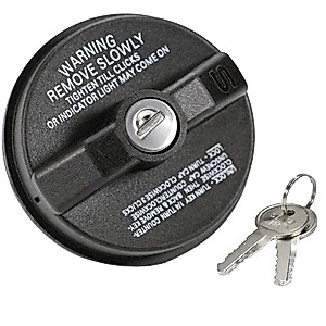 Locking Gas Cap For Chevy Silverado 1500 2500 3500 Cruze Express Malibu Colorado Suburban Tahoe Equinox &Toyota Honda GMC Nissan Subaru Acura Buick Cadillac Lexus Saturn Mitsubishi,Lock Fuel Cap 31780