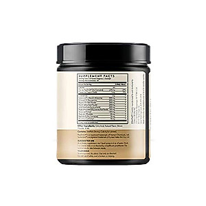 TERRA ORIGIN Healthy Gut Peach Banana | 30-Servings with L-Glutamine, Zinc, Glucosamine, Slippery Elm Bark, Marshmallow Root and More!