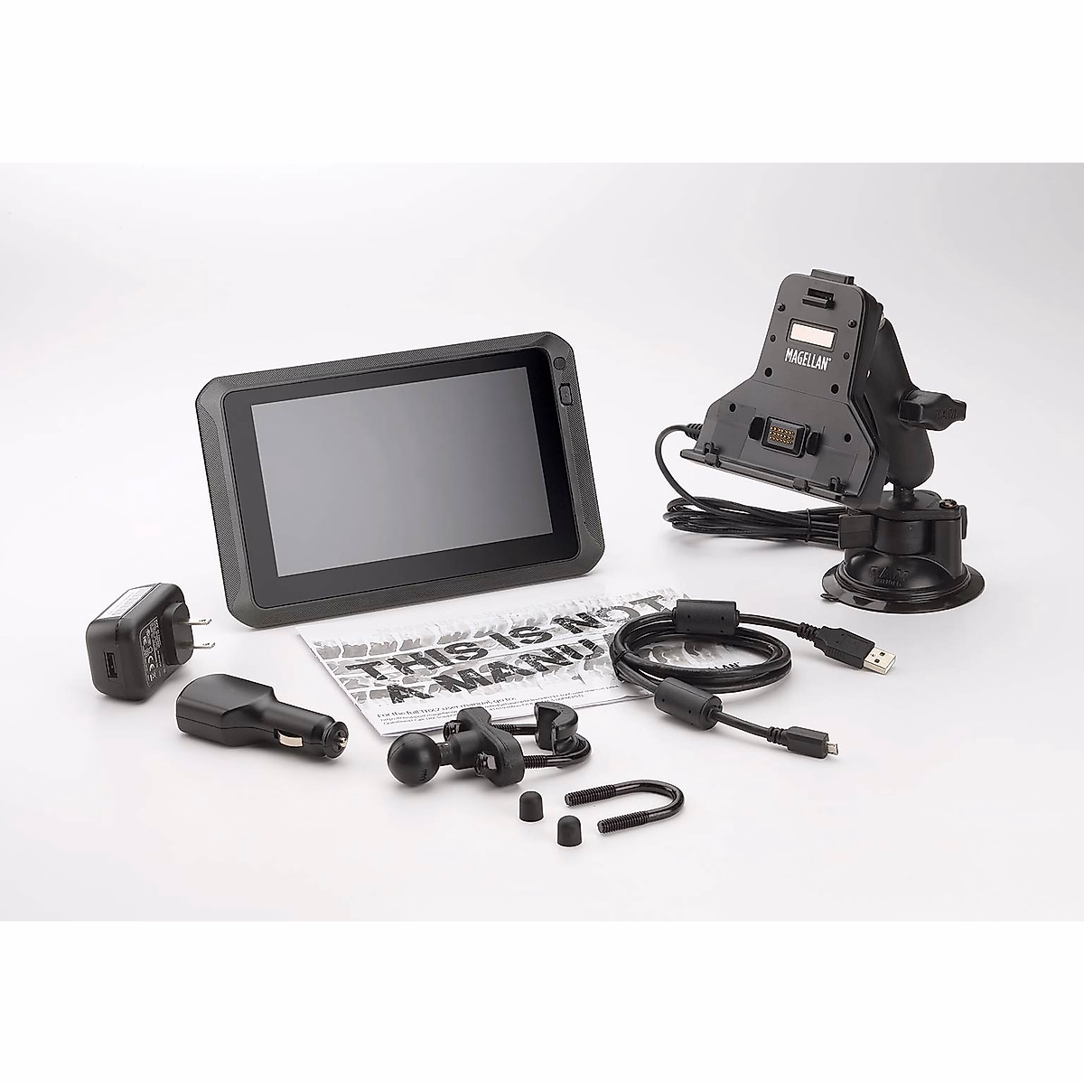 Magellan TN1840SGLUC TRX7 CS PRO Dual-Mount Trail & Street 7-Inch GPS Navigator with Rear-Facing Trail Camera
