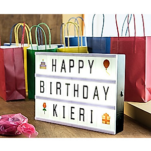 SE Cinema Light Box with 100 Characters - NBB1204CLB