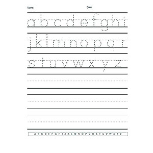 Trace Letters: Alphabet Handwriting Practice workbook for kids: Preschool writing Workbook with Sight words for Pre K, Kindergarten and Kids Ages 3-5. ABC print handwriting book