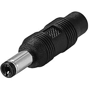 VONOTO 3.5mm x 1.35mm Female to 5.5mm x 2.1mm Male DC Power Connector Adapter, 4PACK, for Laptop CCTV Camera Strip Lighting