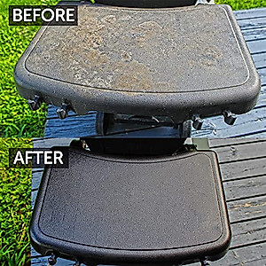 CARON & DOUCET - BBQ Grill Cleaner Oil | 100% Plant-Based & Vegan | Best for Cleaning Barbeque Grills & Grates | Use with Wooden Scrapers, Brushes, Accessories & Tools | Great Gift for Dad! (8oz)