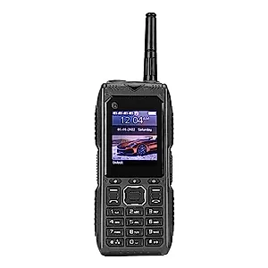 PUSOKEI Unlocked Phone, 2G Cell Phone Four Card Four Standby, Mobile Phone with Antenna, Easy to use, Ultra Long Standby, Big Button 2400mAh (Black)