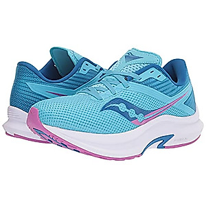 Saucony Women's Axon Road Running Shoe, Blaze/Royal, 10