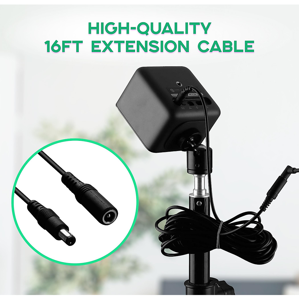 Skywin VR Stand Compatible with HTC Vive & Index Base Station - Tempered Glass HTC Vive Stand for Vive and Rift Constellation Sensors