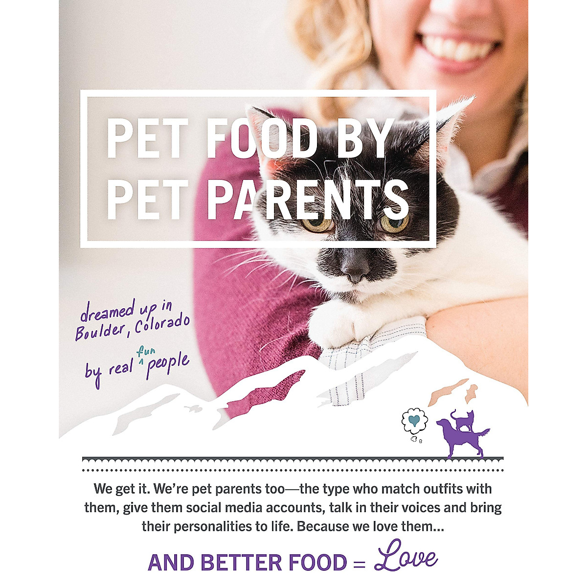 I and love and you Wet Cat Food - Beef Right Meow Pâté - Beef Recipe, Grain Free, Filler Free, 3oz Pack of 24 Cans