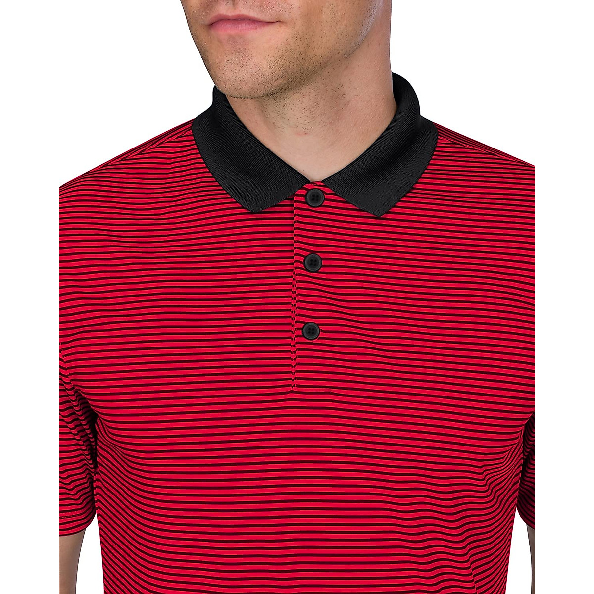 Three Sixty Six Quick Dry Golf Shirts for Men - Moisture Wicking Short-Sleeve Casual Polo Shirt