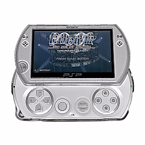 OSTENT Protector Clear Crystal Hard Case Cover Skin for Sony PSP Go