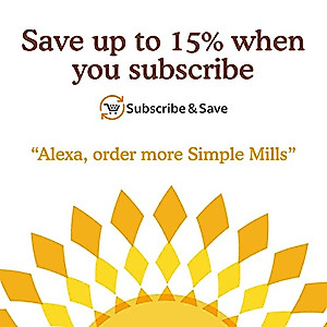 Simple Mills Organic Seed Crackers, Original - Gluten Free, Vegan, Healthy Snacks, Paleo Friendly, 4.25 Ounce (Pack of 1)