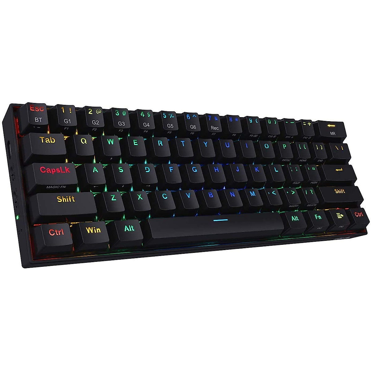 Redragon K530 PRO 60% Gaming Keyboard & A113 Hot-swap Mod Switches (24pcs) Bundle
