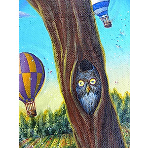 Joseph KALIHER (Texas 1970) PARABLE OF THE SOWER OF MEMES OIL on CANVAS cm 40x60