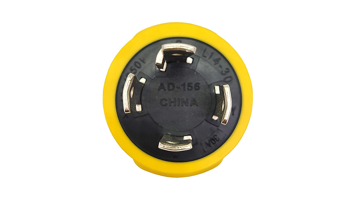 Parkworld 62961 NEMA L14-30P to 14-30R Adapter 30A Generator Plug