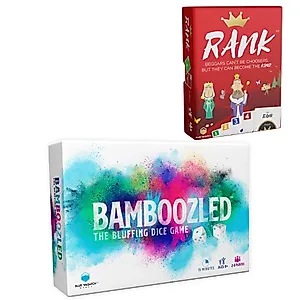 Bamboozled - The Bluffing Dice Game + Rank Card Game