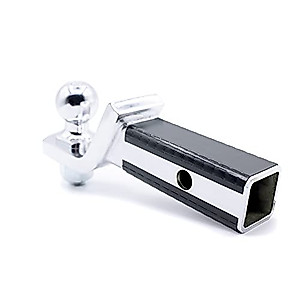 Rattle Silencer Trailer Hitch Anti-Rattle Stabilizer Device for 2" Hitches, Trailer Hitch Rattle Stop, Heavy Duty Polymer, No Tools Needed