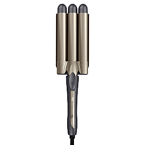 INFINITIPRO by CONAIR 3 Barrel Curling Iron, Hair Waver, Create Beachy Waves, Long-Lasting Waves for use on Medium to Long Hair