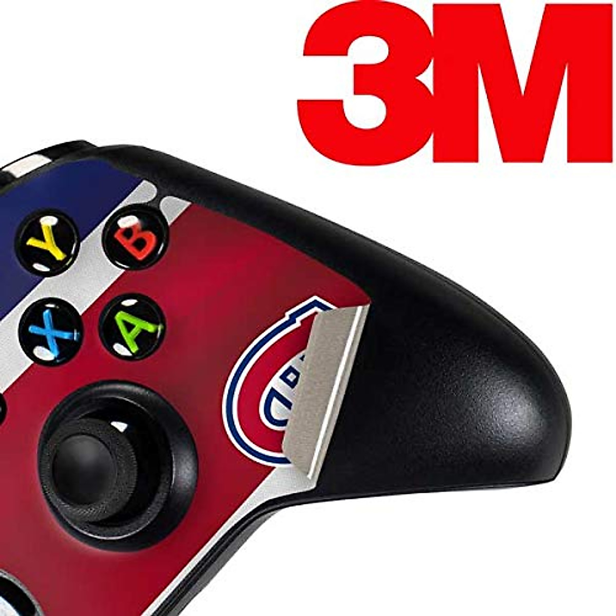 Skinit Decal Gaming Skin Compatible with Xbox One Controller - Officially Licensed NHL Montreal Canadiens Jersey Design