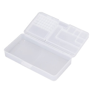 Hilitand Maintenance Parts Box, 3PCS Repair Parts Storage Boxes, Motherboard Screw Hardware Parts Box Transparent Plastic for Hardware, Screws, Tool Sets, Hilitandex142hdc79