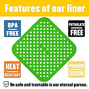 Reusable Air Fryer Silicone Liners - 3 Pack 8.5 Inch Square Non-Stick Air Fryer Mat for Frying, Steaming, Oven, Perforated Air Fryer Baking Pad for CHEFMAN, COSORI, NUWAVE and More