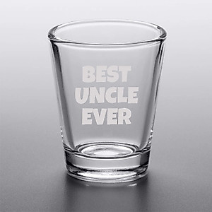 Alankathy Mugs Personalized Shot Glass 2 oz Sandblast Etched Names