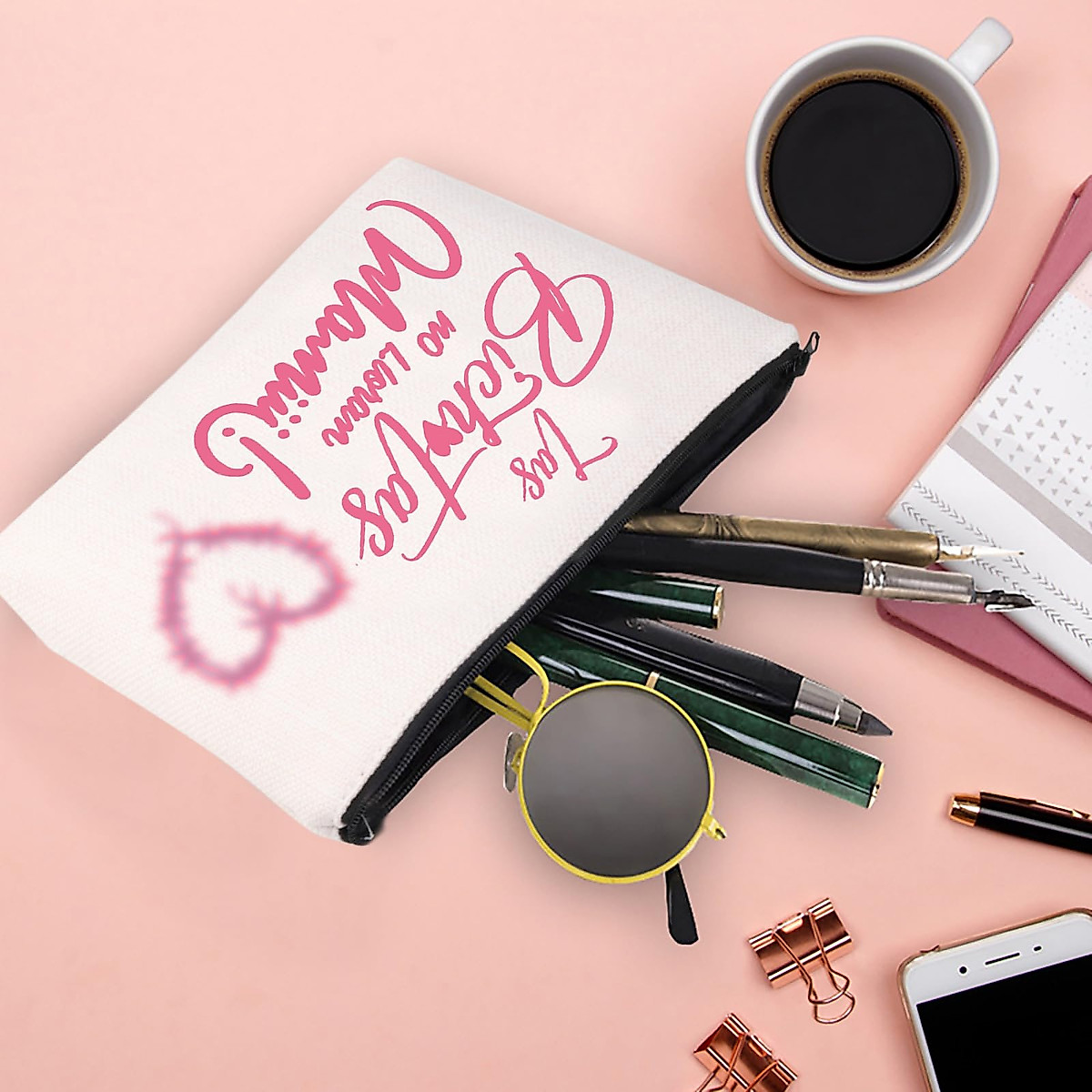 XYANFA Singer Inspired Makeup Bag Fans Gift Las No Lloran Mamiii Music Lover Zipper Pouch