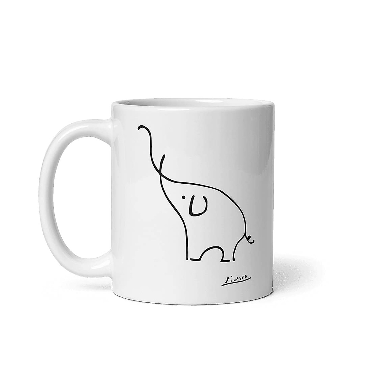 Elephant Sketch Artwork Mug ~ (11oz or 15oz)