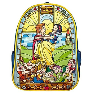 Loungefly Stained Glass Snow White Mini Backpack Exclusive
