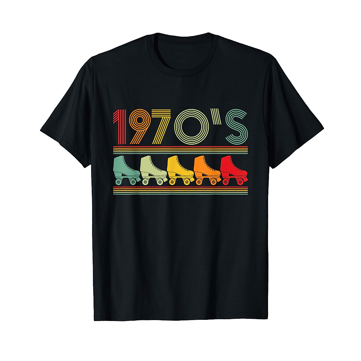1970's - Speed Roller Skating Roller Derby Skate Skaters T-Shirt