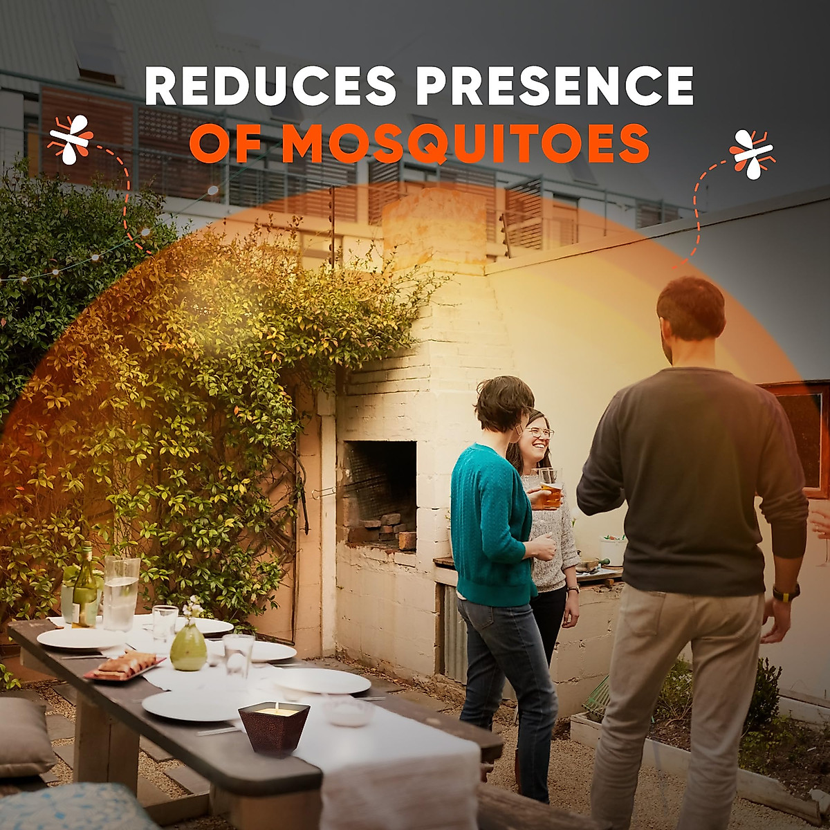 Off! Scented Citronella Candle, 18 oz, 1 CT, Backyard Outdoor Candle, Burn Time up to 40 Hours