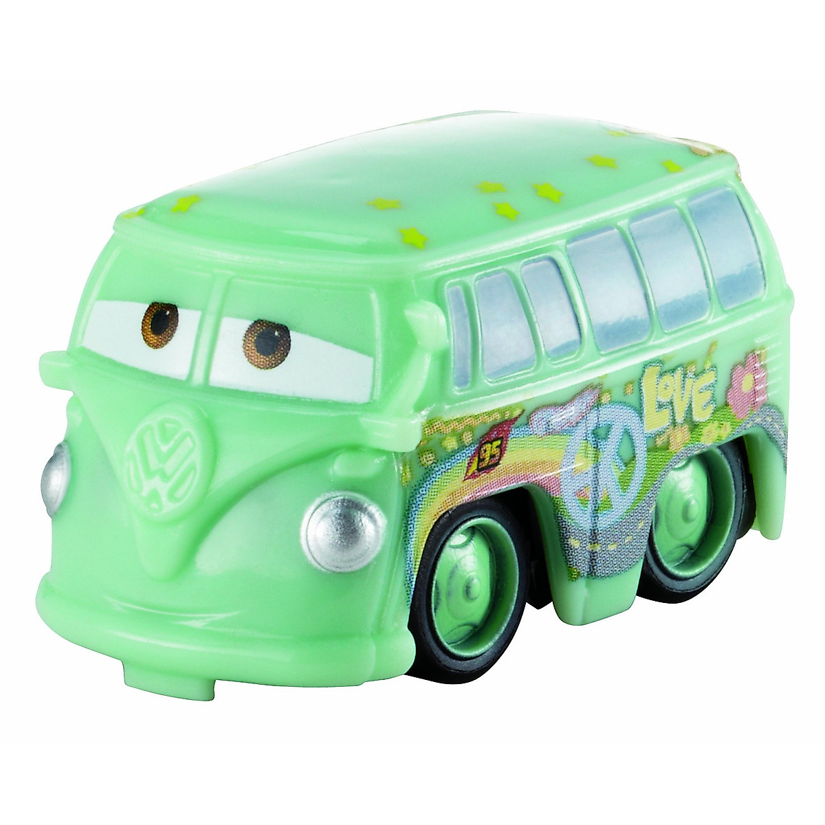 Cars Micro Drifters Sarge, Race Team Fillmore and Luigi Vehicle 3-Pack