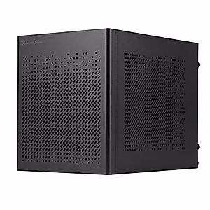 SilverStone Technology SUGO 16 Black Mini-ITX Small Form Factor case with All Steel Construction, SST-SG16B