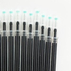 Sencoo 24-Pack 0.5 mm Black Gel Ink Pen Replace Refills Office Pen Refills