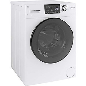 GE GFQ14ESSNWW 24" Electric Front Load Washer Dryer Combo with 2.4 cu. ft. Capacity, 14 Cycles, Electronic Touch, in White