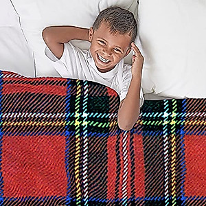 CafePress Royal Stewart Tartan Throw Blanket Super Soft Fleece Plush Throw Blanket, 60"x50"